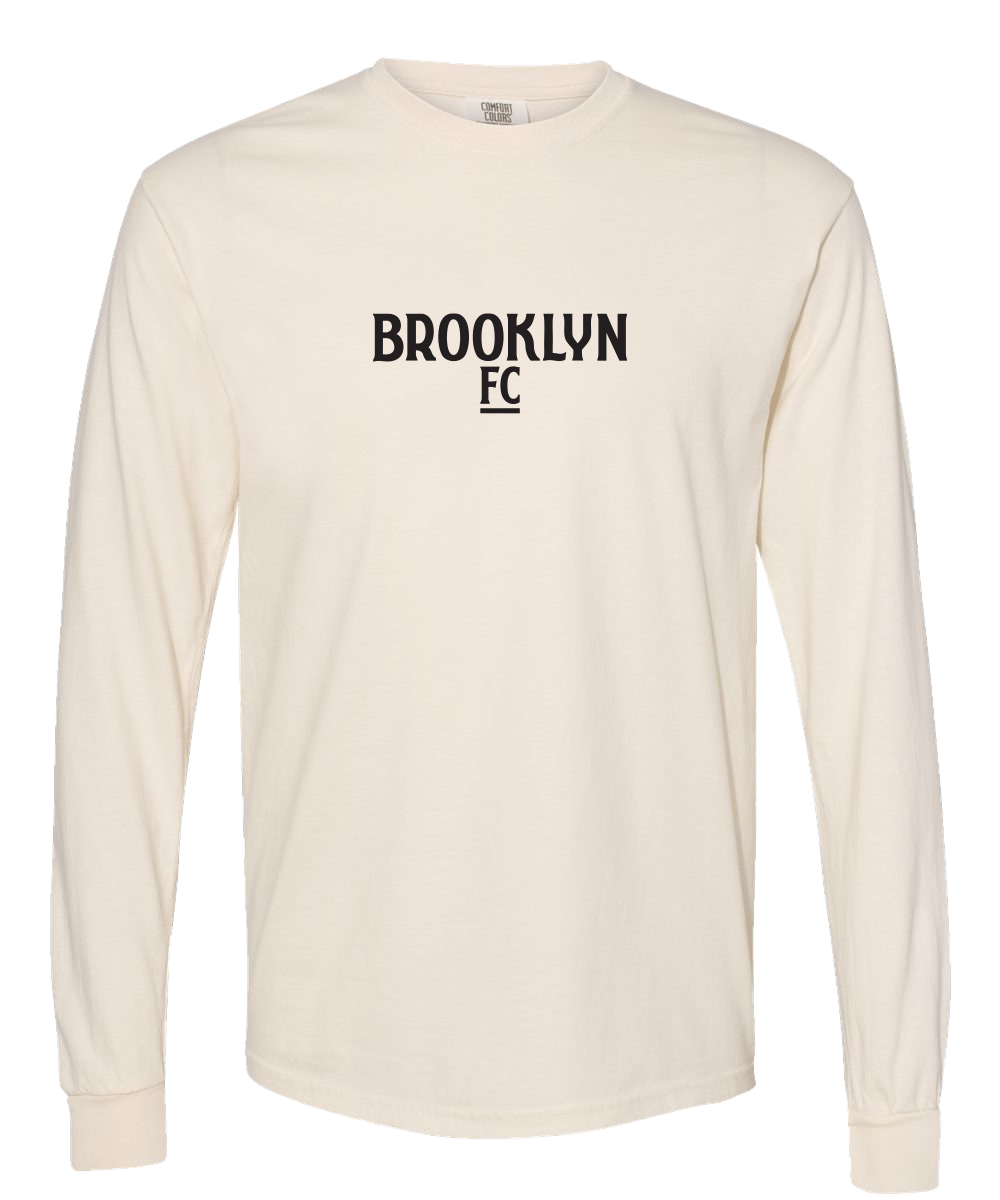Brooklyn FC - Wordmark Long Sleeve T-Shirt